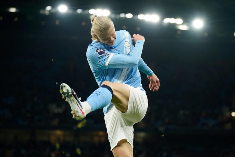 Haaland overtakes Ronaldo's Premier League goal tally in Man City win ...