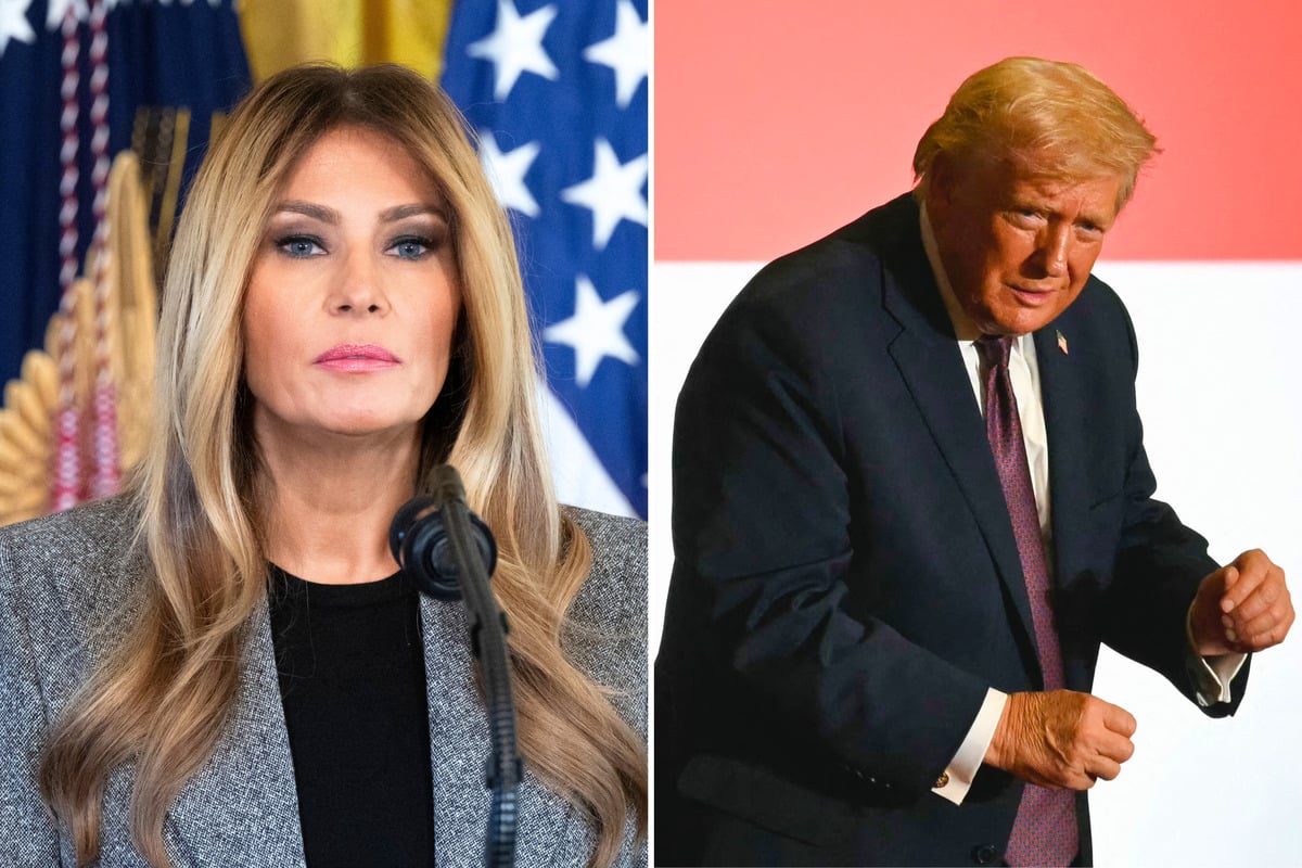 Trump goes on bizarre rant about the FBI making a mess of Melania's ...