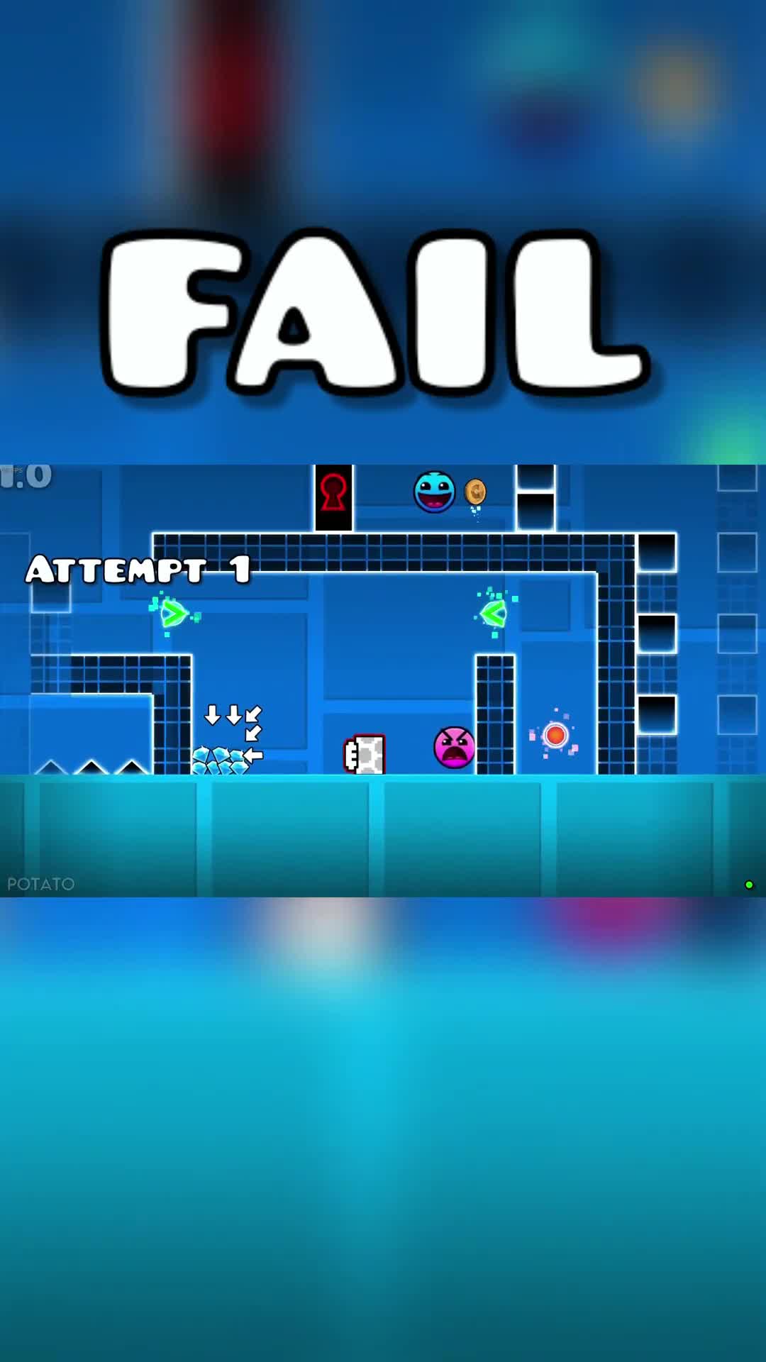 I can't believe this happened in Geometry Dash!