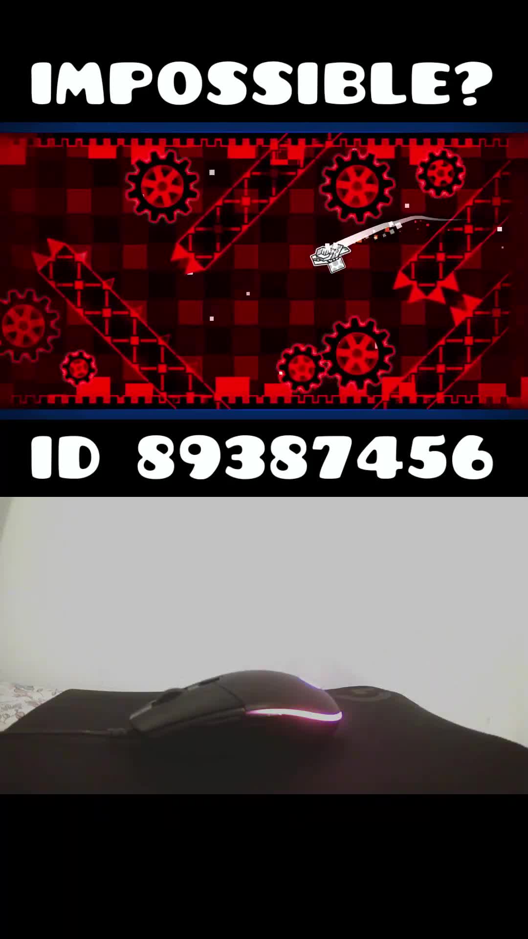 Most impossible level in Geometry Dash #deluxe12 #gd #shorts #gameplay