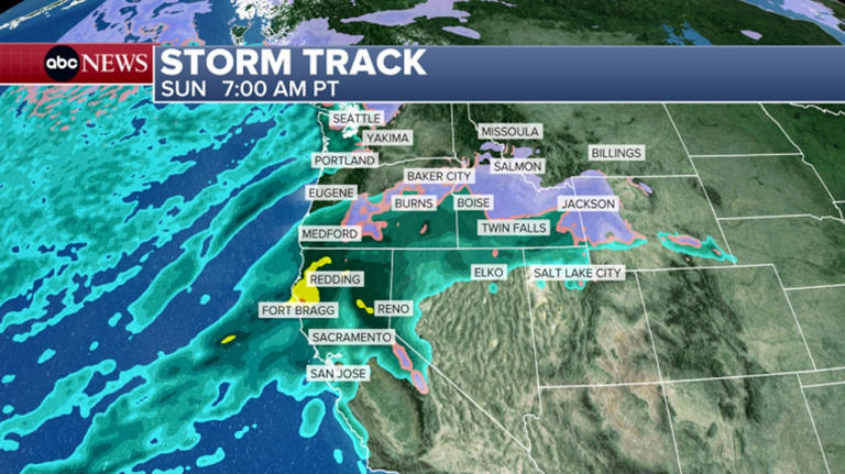 Relentless storms hitting the West, a major pattern change for ...