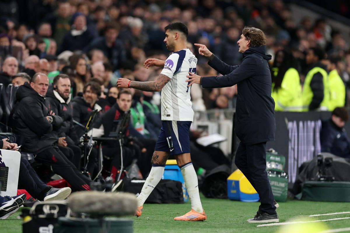 Tottenham 1-2 Liverpool: Romero sent off as Spurs beaten again - Live