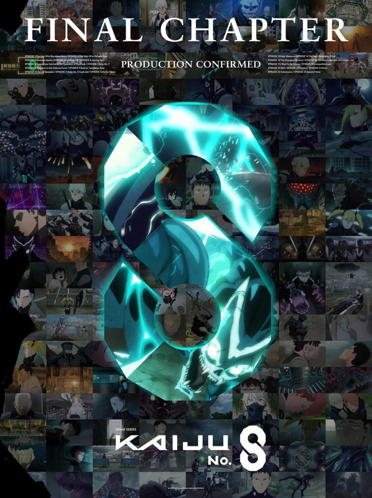 Kaiju No. 8 confirms anime's 'final arc' release