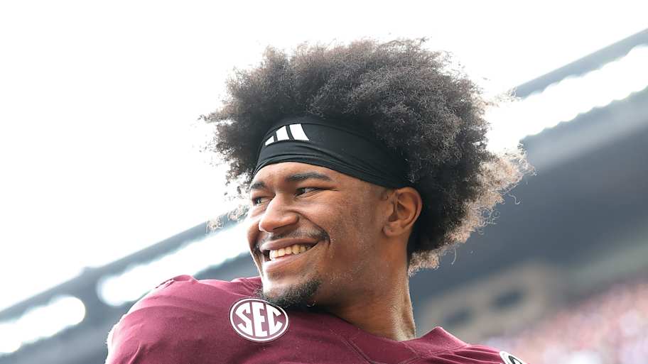 KC Concepcion injury update: Aggies star receiver nowhere to be found ...