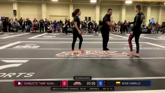 Charlotte "Tank" Kleintank vs Rosie Carrillo 2025 ADCC Charlotte Open
