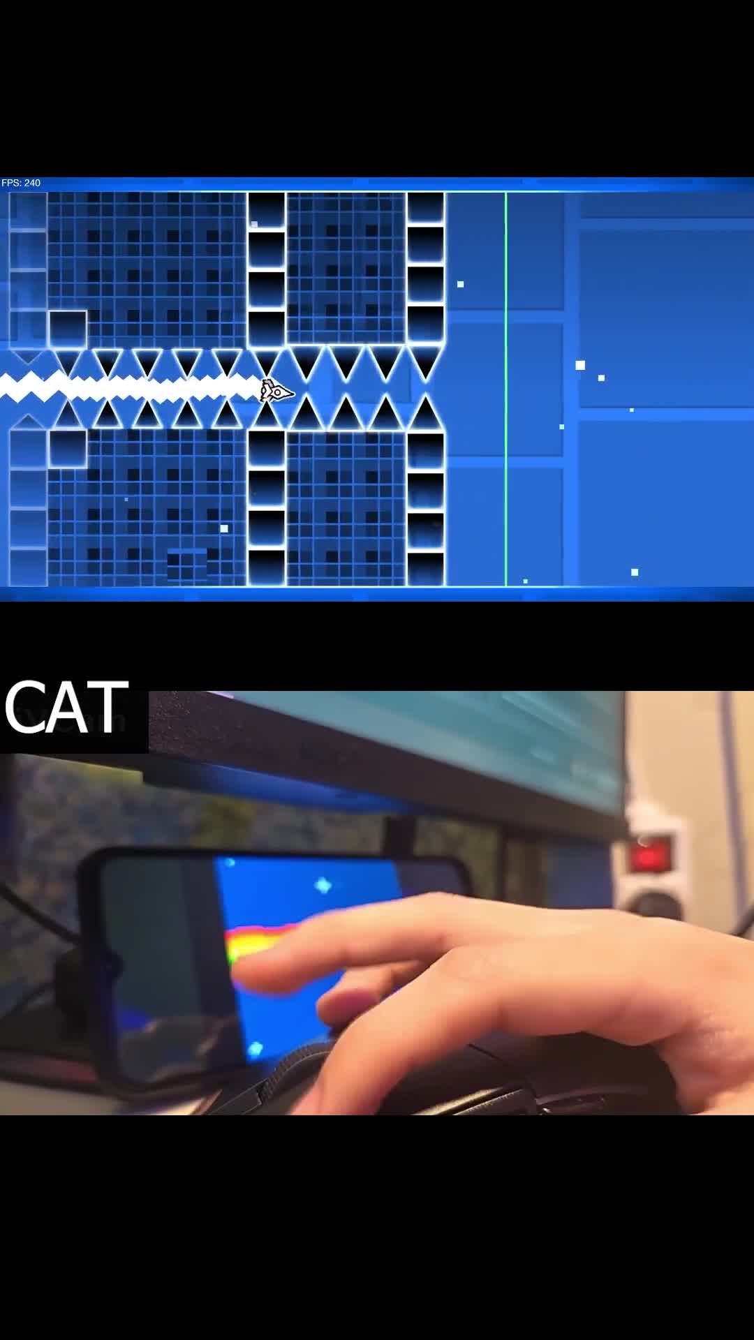 Geometry Dash spam challenge levels! (Extremely hard) #shorts #gd # ...