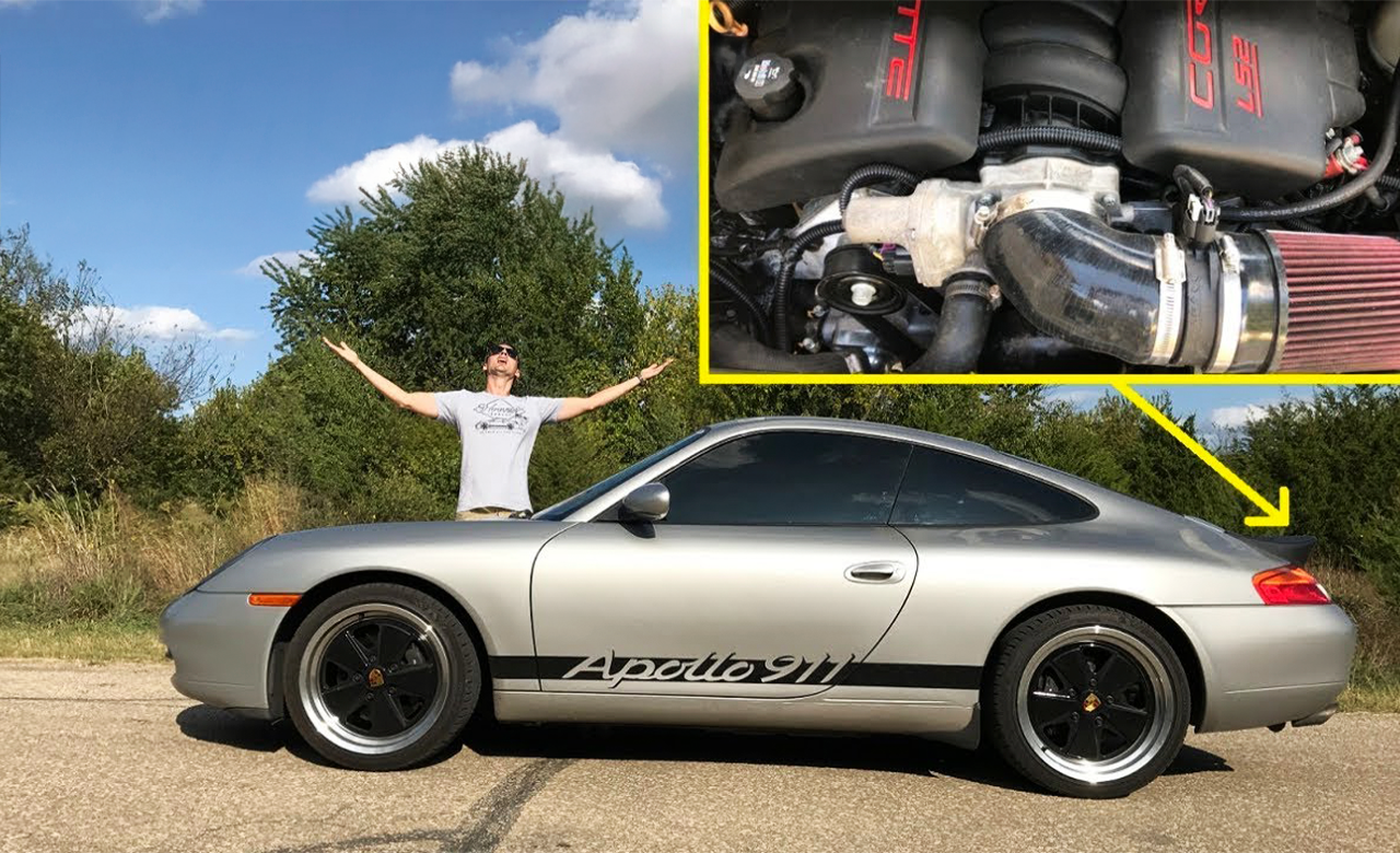 I finally finished my Porsche 911 LS-swap!