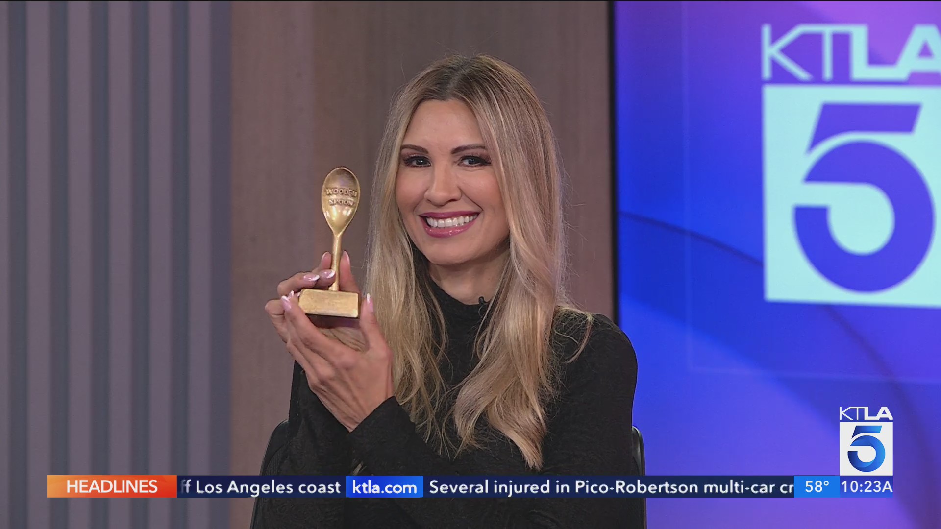 Weather anchor Olga Ospina is named KTLA's top chef!