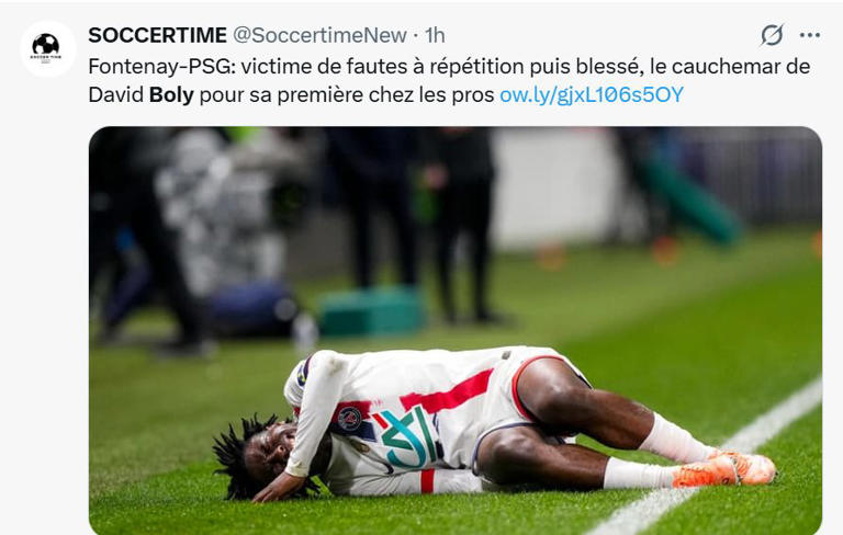 Vendée Fontenay vs PSG – A Parisian leaves in tears!