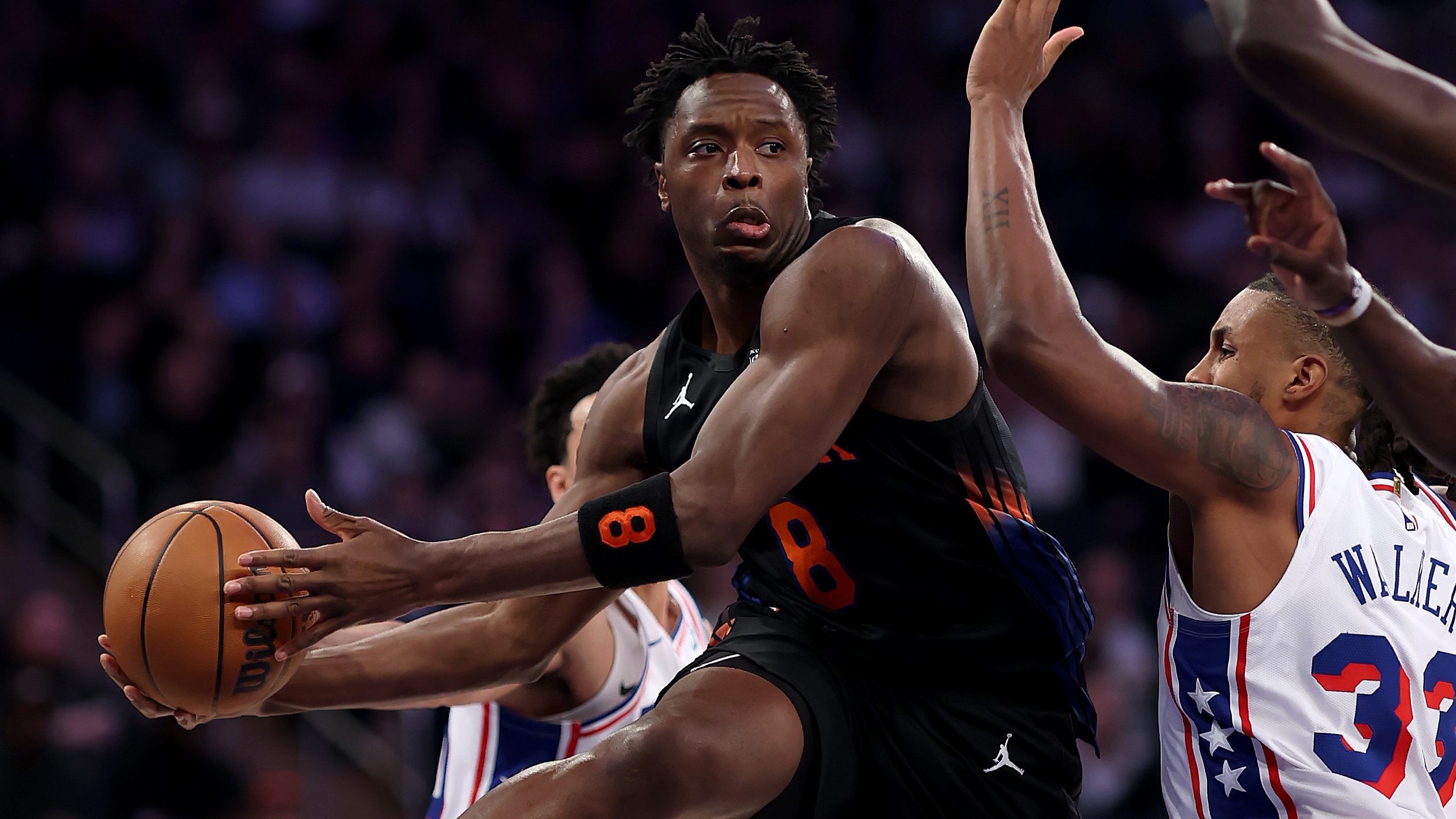 Knicks’ Mike Brown takes swipe at referees amid OG Anunoby struggles