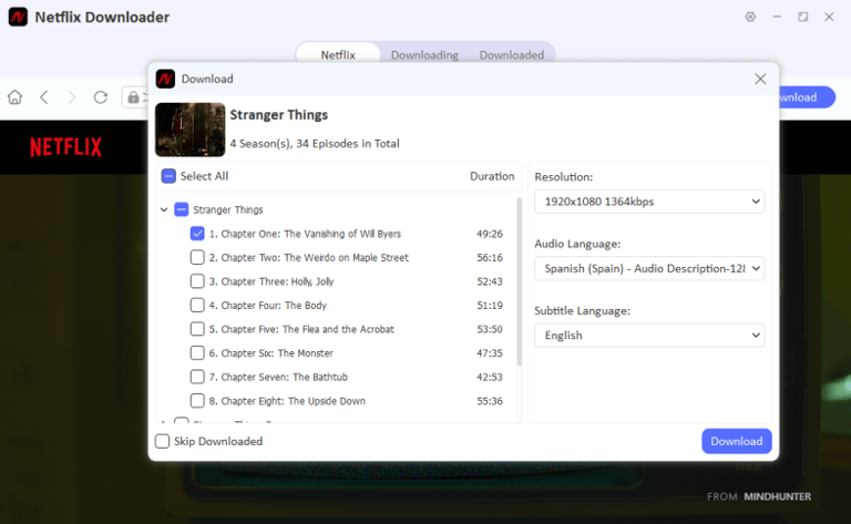 How to download Netflix movies on laptop