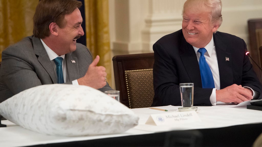 President Trump says MyPillow CEO Mike Lindell deserves to be governor ...