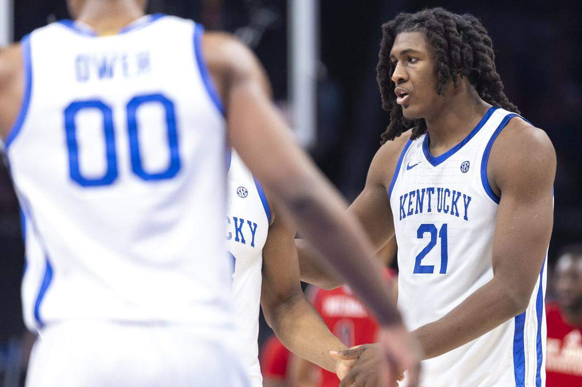 Jayden Quaintance helps lead Kentucky to victory over No. 22 St. John's