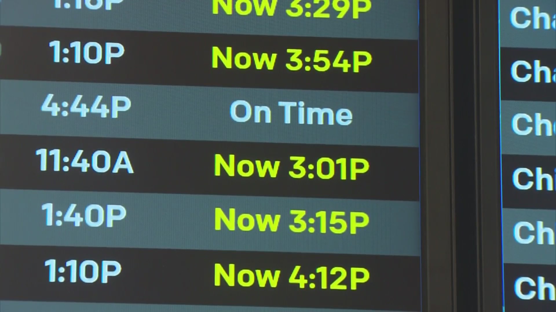 Winds cause flights to reroute to Colorado Springs, cause massive ...