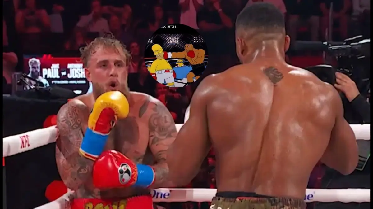 Los mejores memes que dejó la derrota de Jake Paul ante Anthony Joshua
