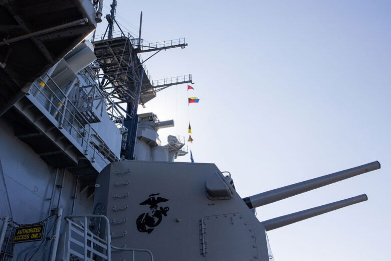 De USS Jack H Lucas is de eerste Flight III destroyer van de ...