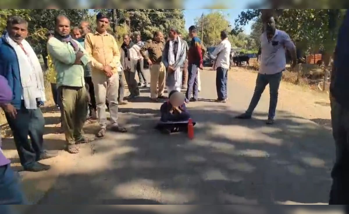 No van to pick her up, schoolgirl blocks road in protest for 3 hours