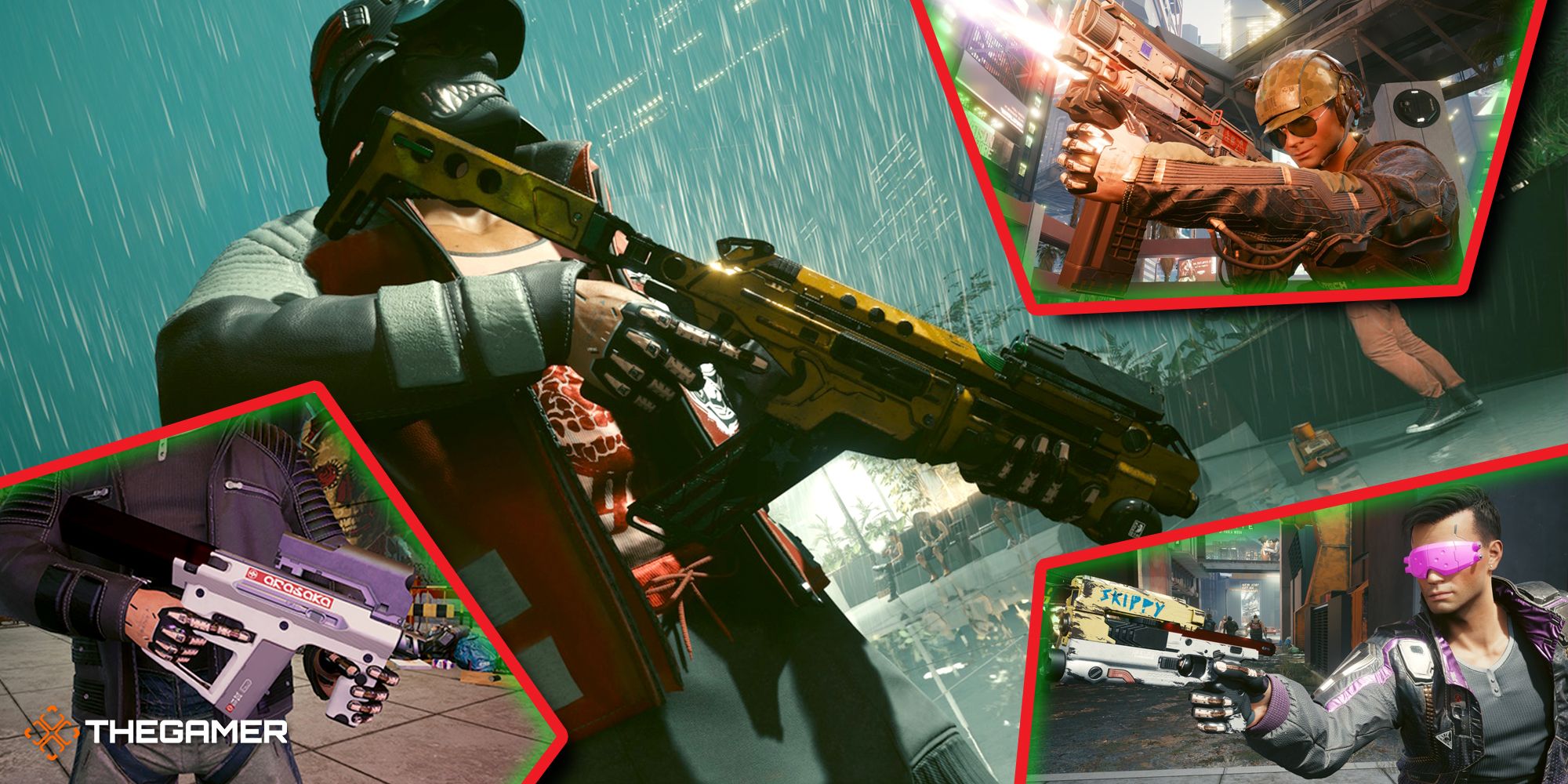 All unique smart weapons in Cyberpunk 2077