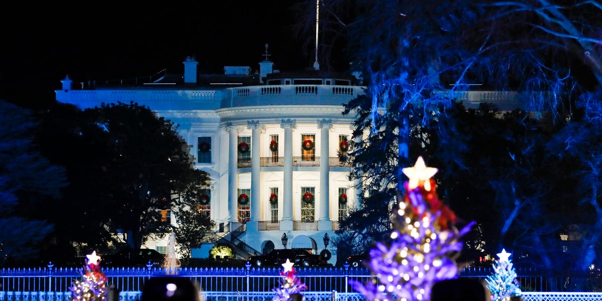 Look back at White House Christmas decor through the decades