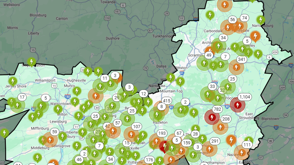 Fewer than 8,000 PPL customers remain without power amid wind-driven ...
