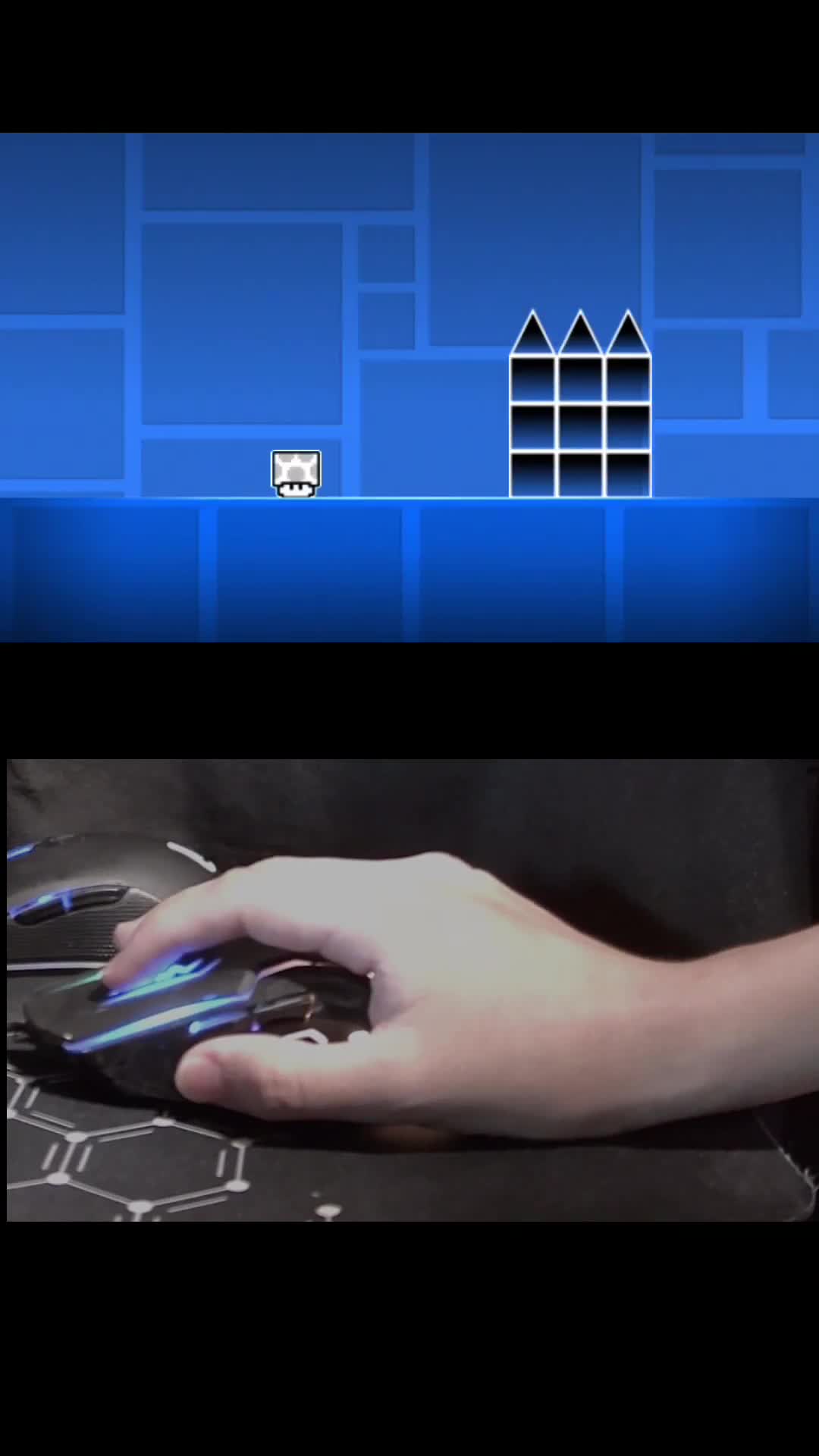 Geometry dash impossible jump! / Deluxe12