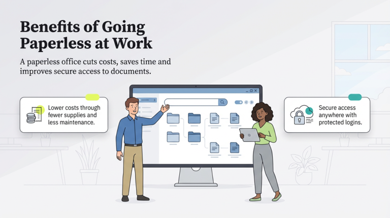 How to create a paperless office