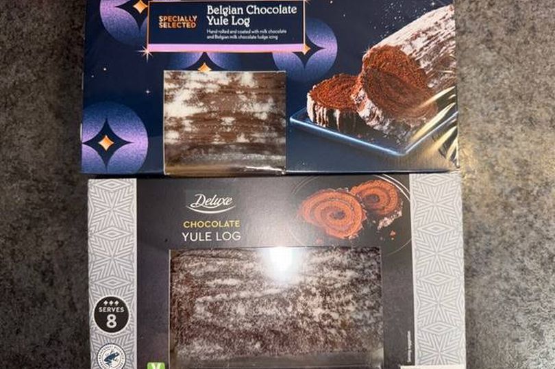 Aldi and Lidl are selling £5.45 chocolate yule logs - but one is superior
