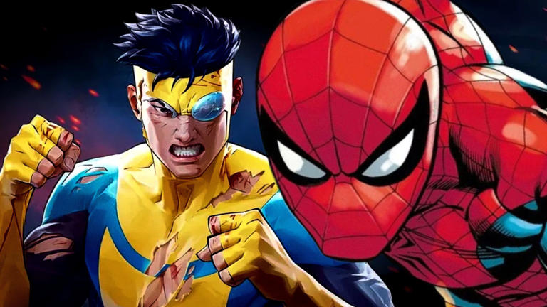 Spider-Man & Invincible's legendary crossover release date confirmed ...