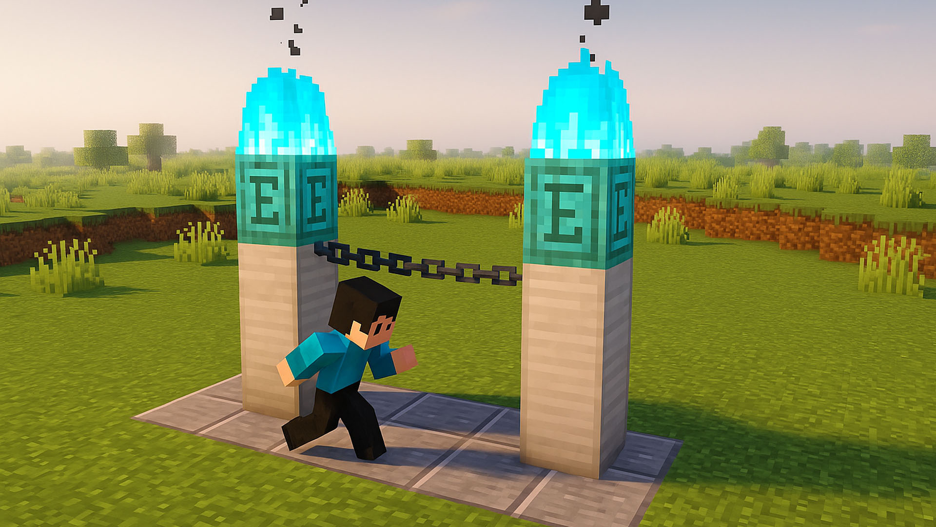 How to build a defensive fence in Minecraft