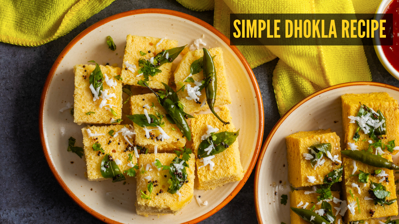 Winter snack: How to make dhokla in a pressure cooker