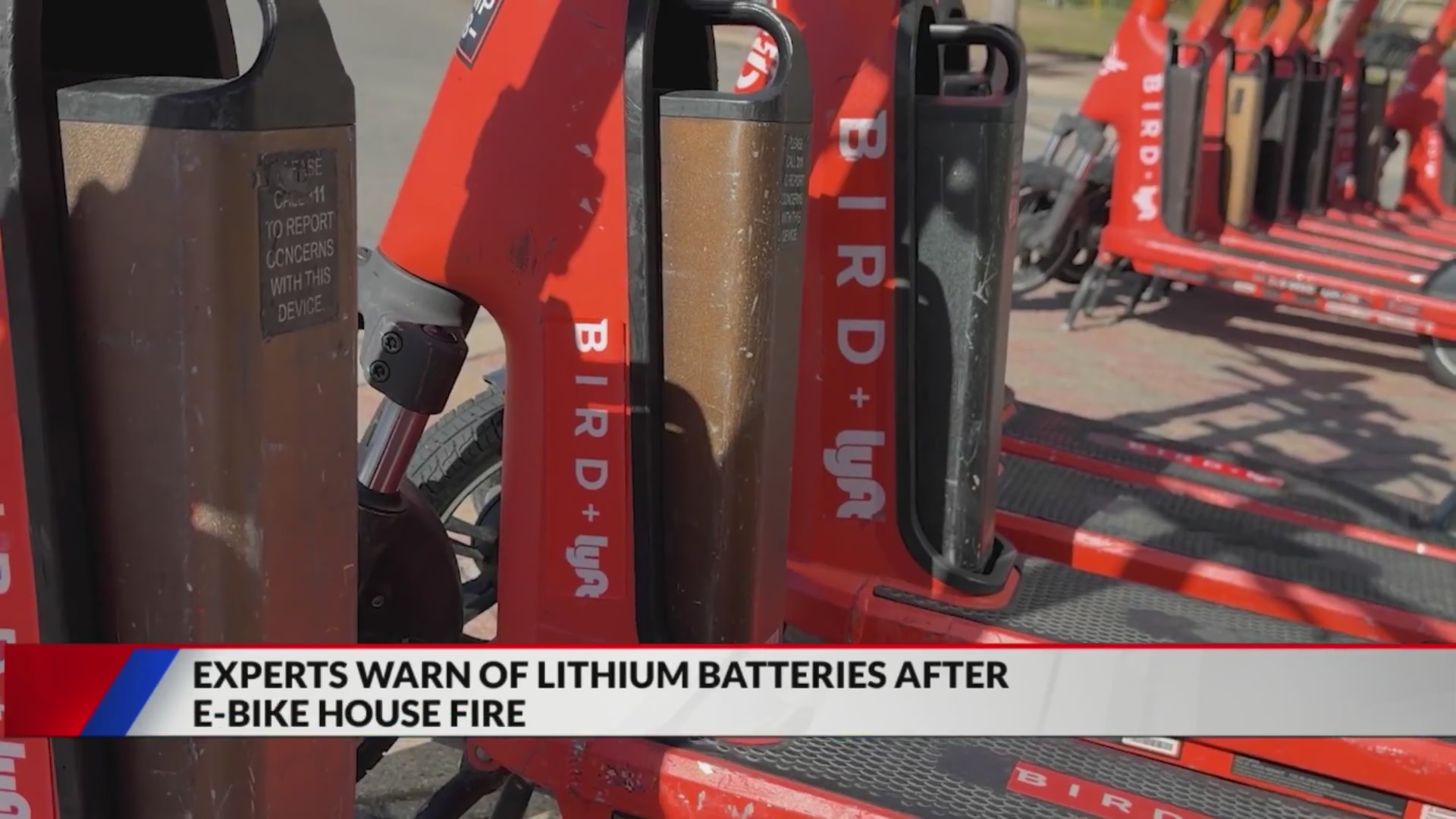 Experts warn of lithium batteries after e-bike house fire
