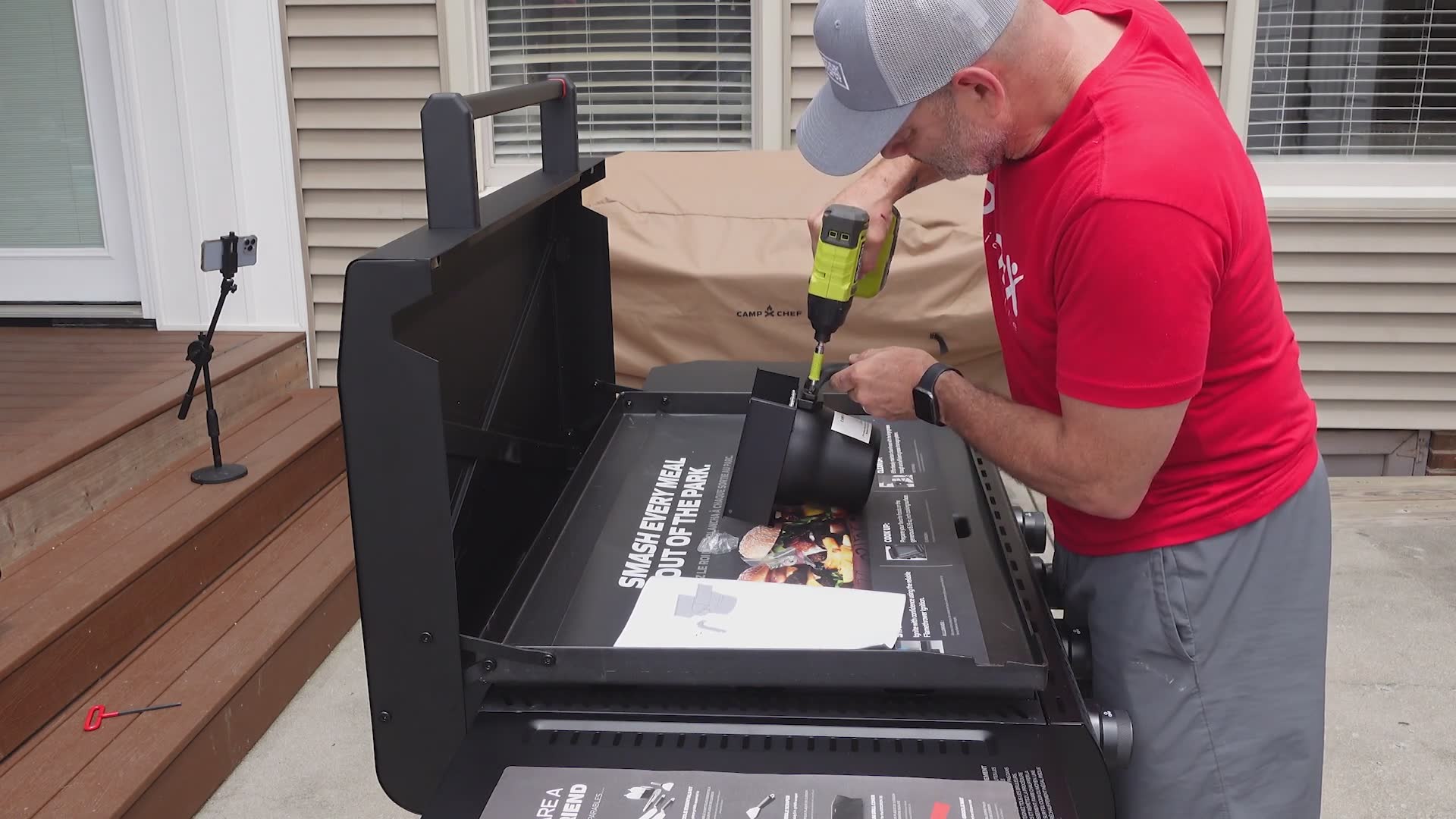 Complete Gridiron griddle assembly tutorial