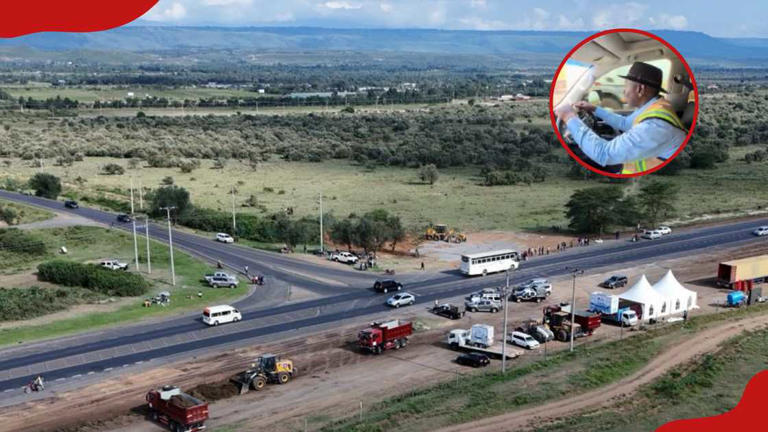 William Ruto drives himself on Nairobi-Nakuru Highway as promises ...