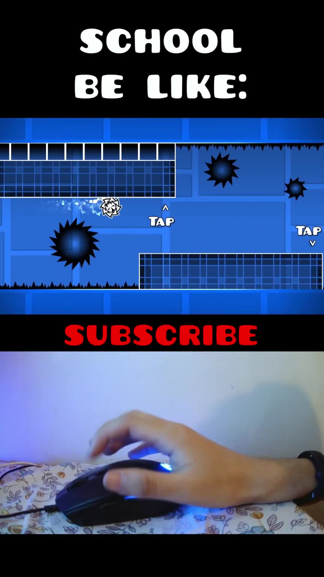 How to play Geometry Dash #shorts #deluxe12