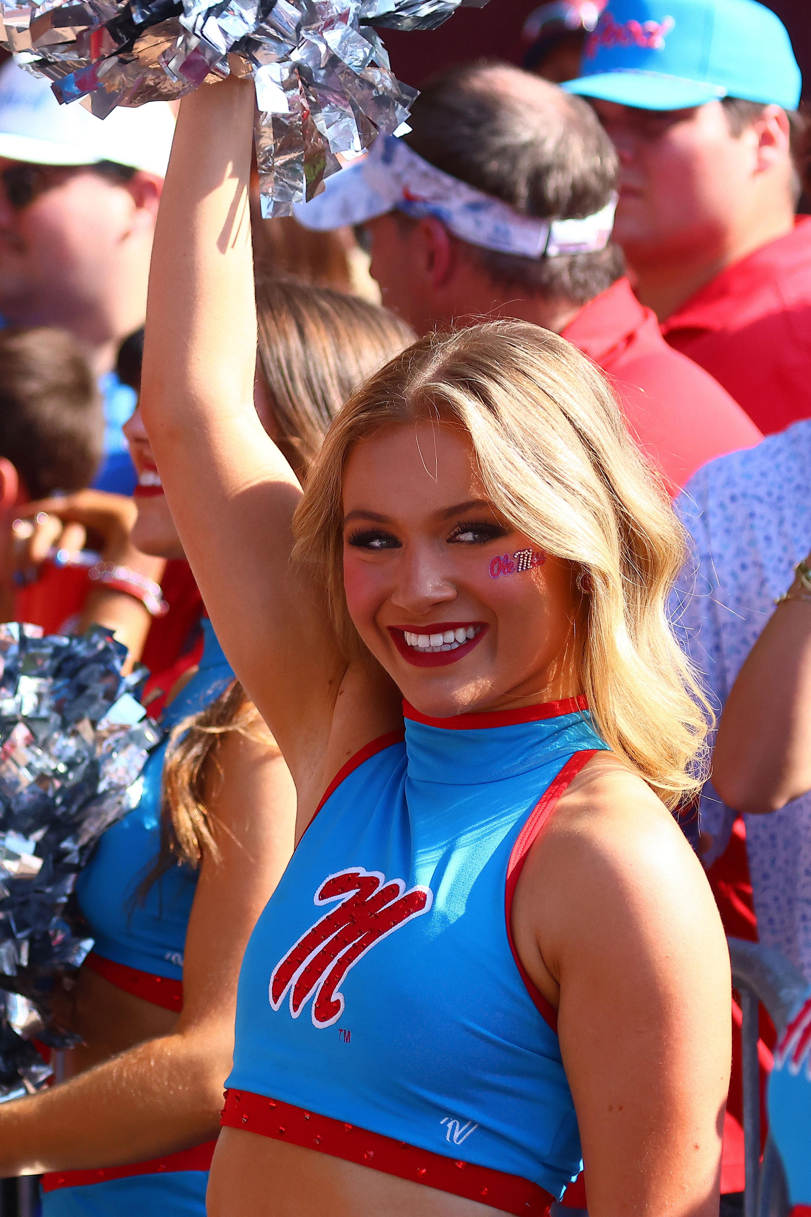 Phenomenal photos of Ole Miss Rebels cheerleaders