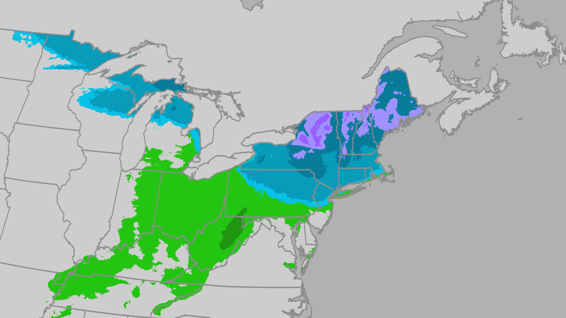 Quick hitting system to deliver snow to Northeast
