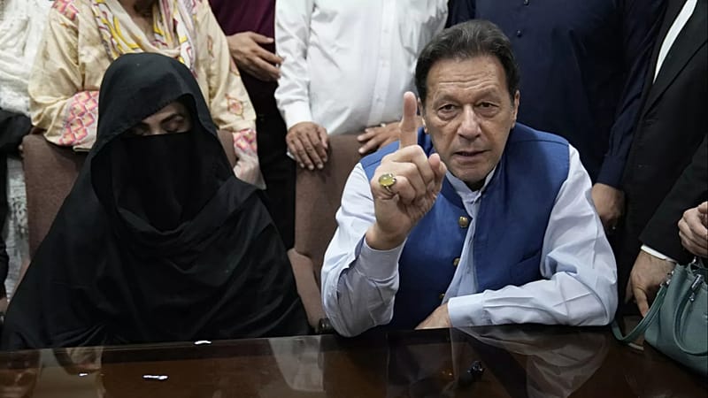 Former Pakistani prime minister Imran Khan and wife sentenced to 17 ...