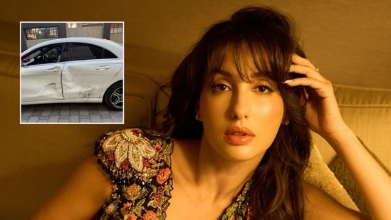 Exclusive: Nora Fatehi gets into a road accident, suffers concussion as ...