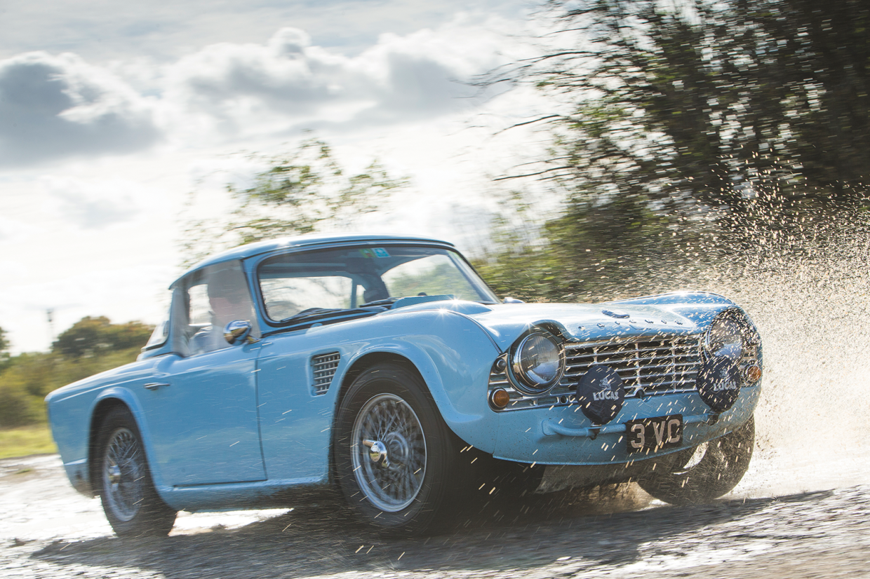 Ex-works rally Triumph TR4 reborn