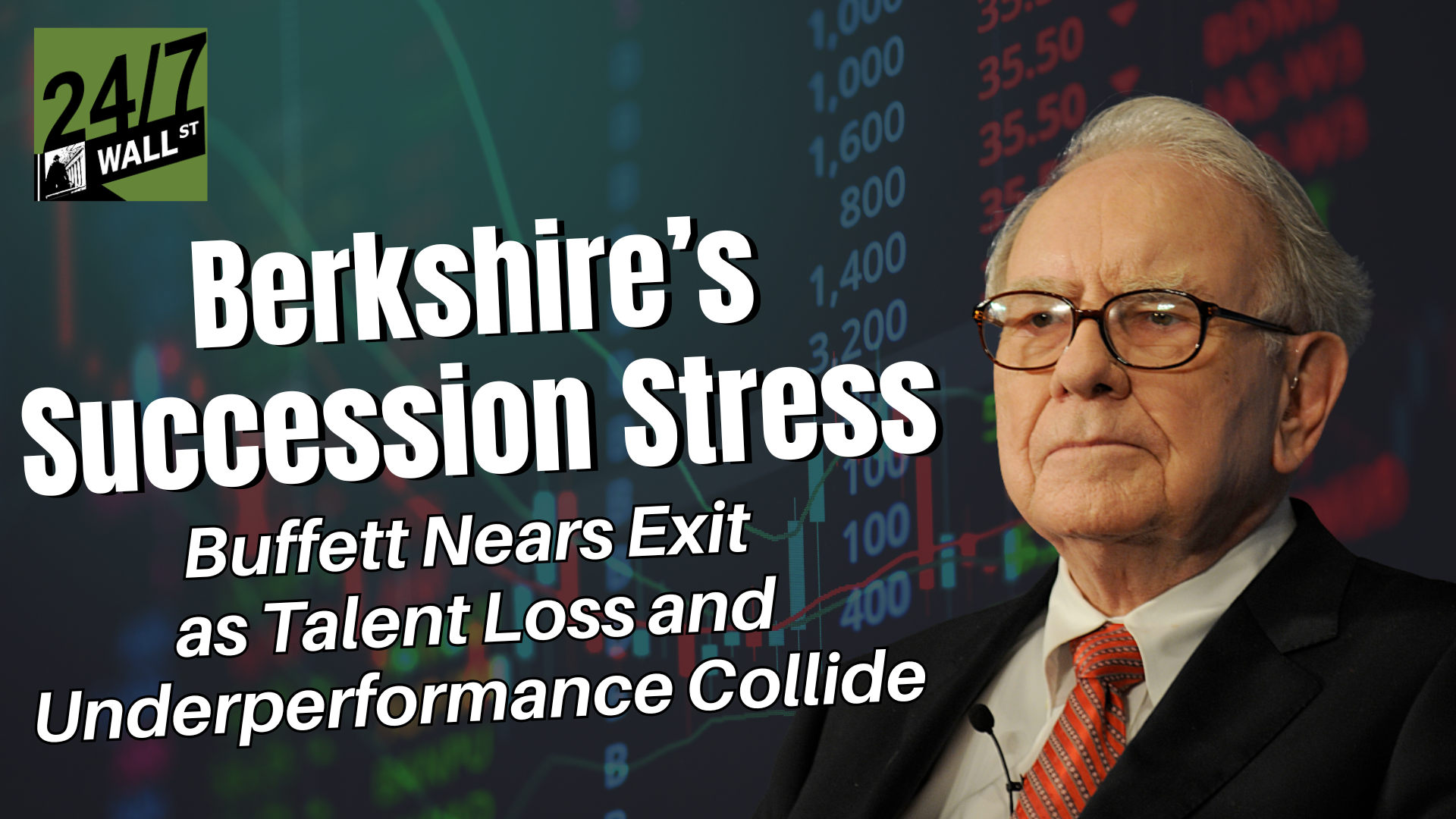 Berkshire’s succession stress, Buffett nears exit as talent loss and ...
