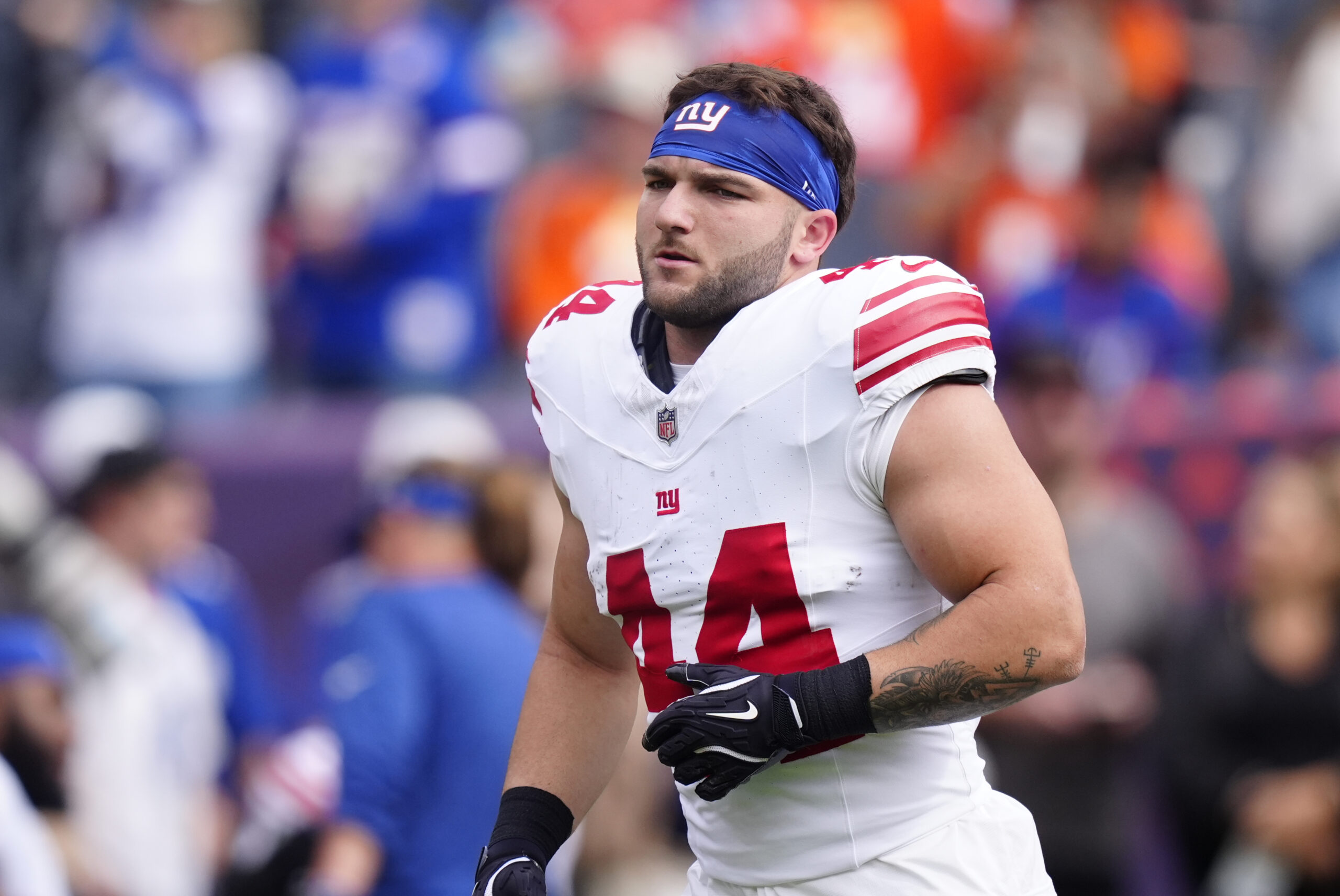 Giants RB Cam Skattebo sends message to college football WR after NFL ...