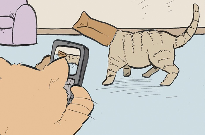 35 comics that cat owners will relate to, inspired by my cat