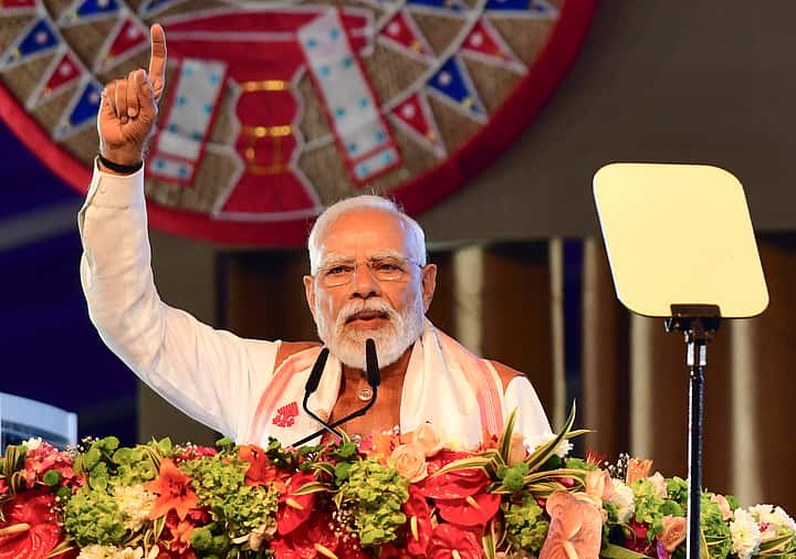 PM Modi discusses Assam elections, party organisation in Guwahati