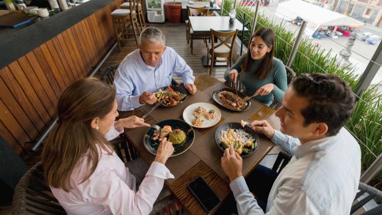 Dad asked 'Are you paying?' before we ordered. I felt forced to cover ...