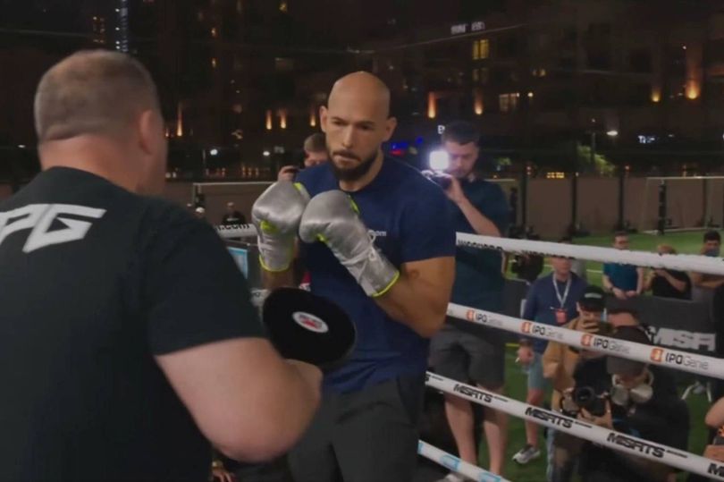 Andrew Tate boxing footage raised eyebrows ahead of Misfits debut
