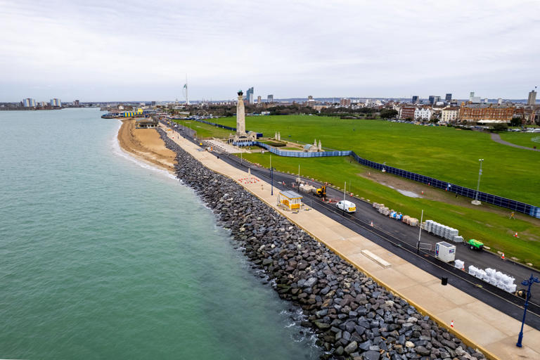 Breath-taking transformation continues in front of Southsea Common to ...