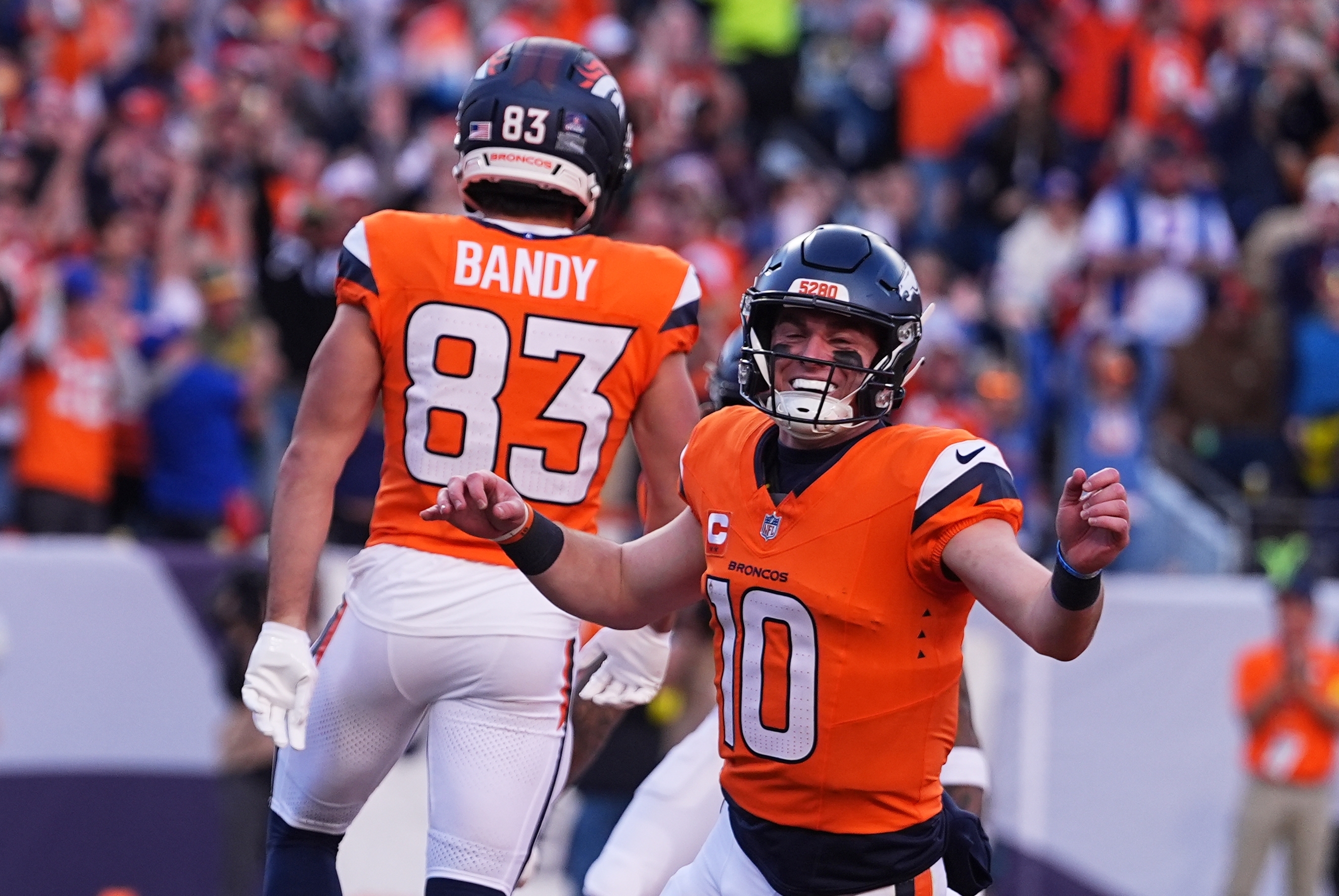 Broncos' Michael Bandy savors his first NFL TD after being cut 9 times ...