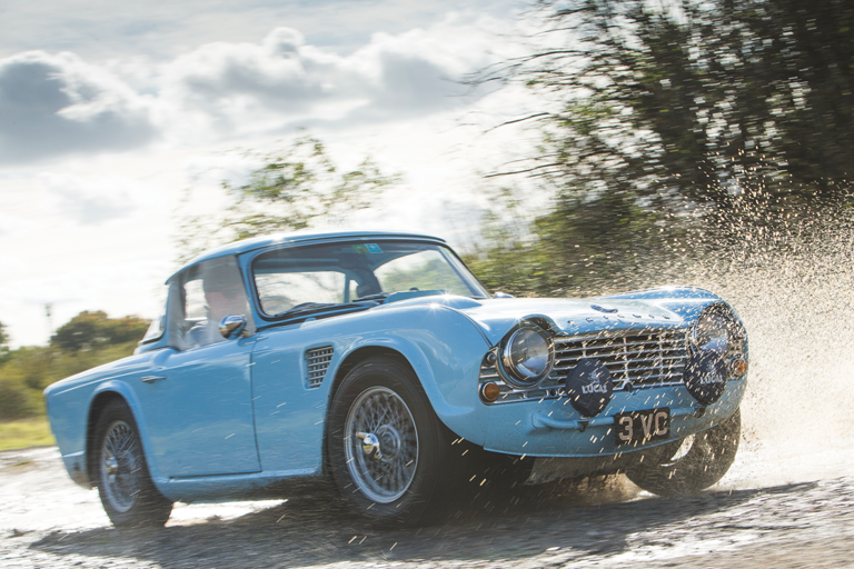 Ex-works rally Triumph TR4 reborn