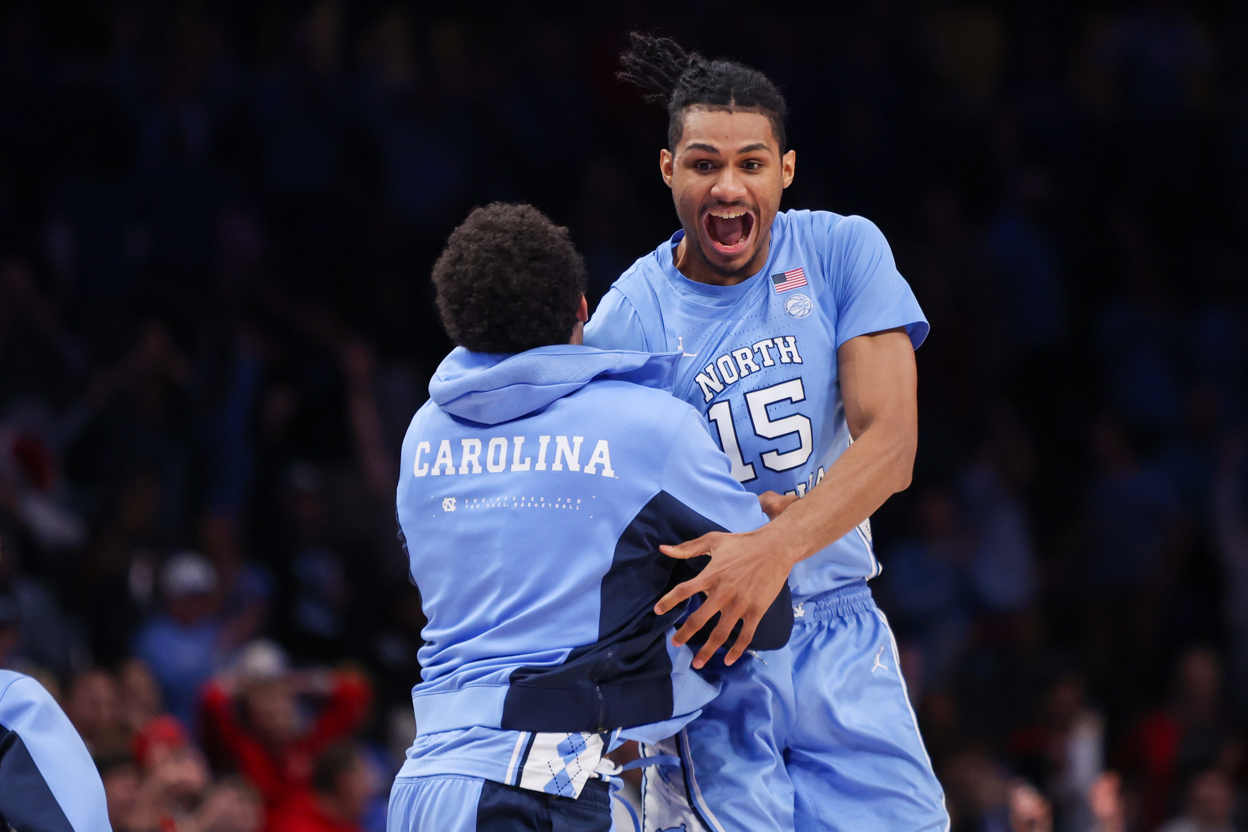 Wilson, Veesaar reflect on UNC's hard-fought win over Ohio State