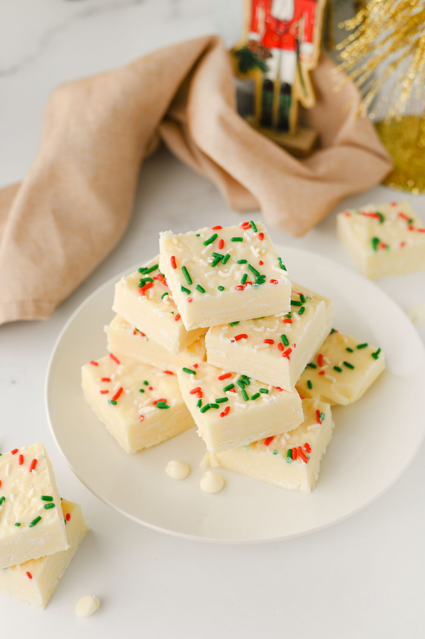 White chocolate fudge